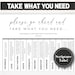 Take What You Need Printable, Christian Bulletin Board, Bible Verse ...