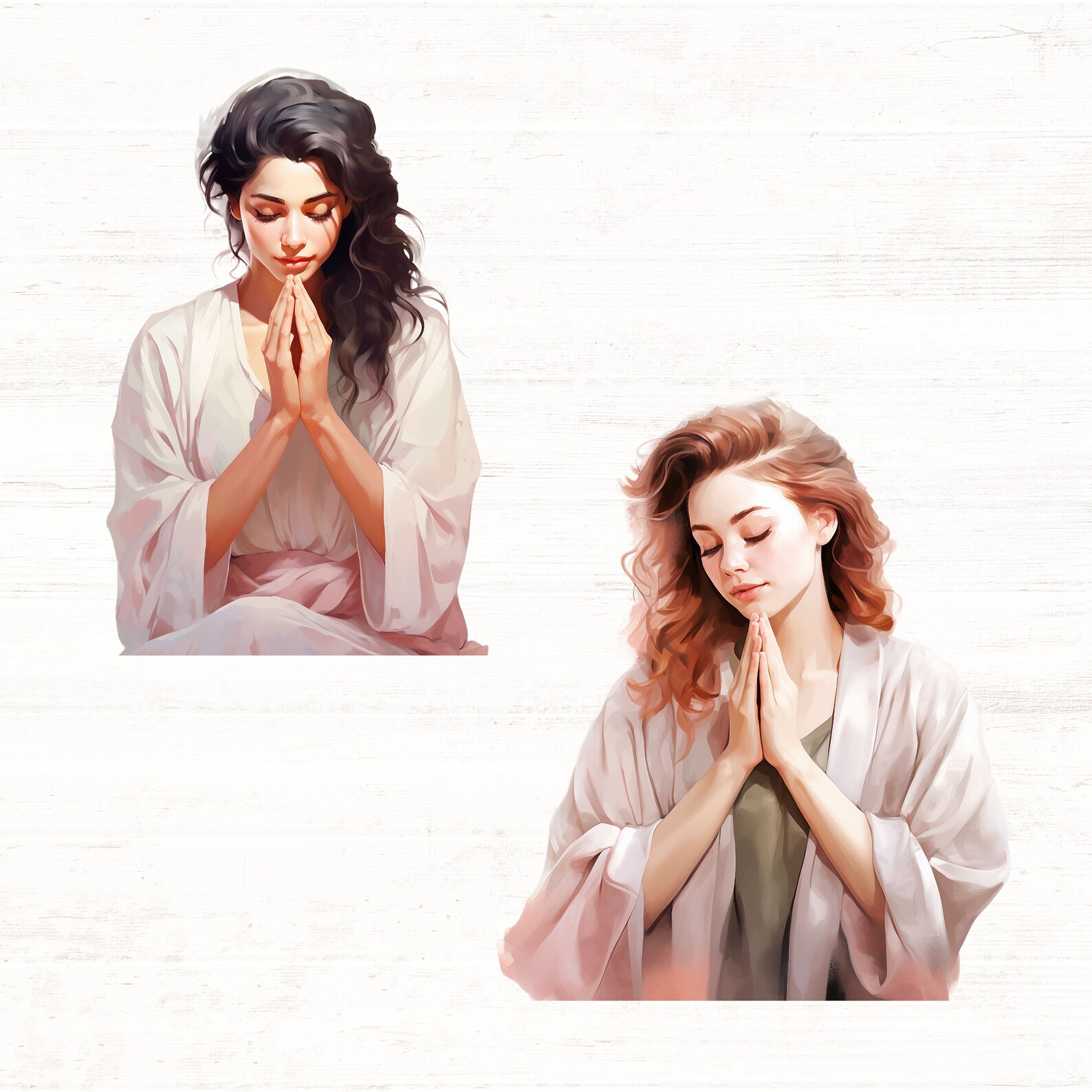 Women in Prayer Pngs, Prayer Clipart, Christian PNG, Woman Praying PNG ...