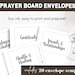 Prayer Board Envelopes, Printable Prayer Board Kit, Prayer Wall ...