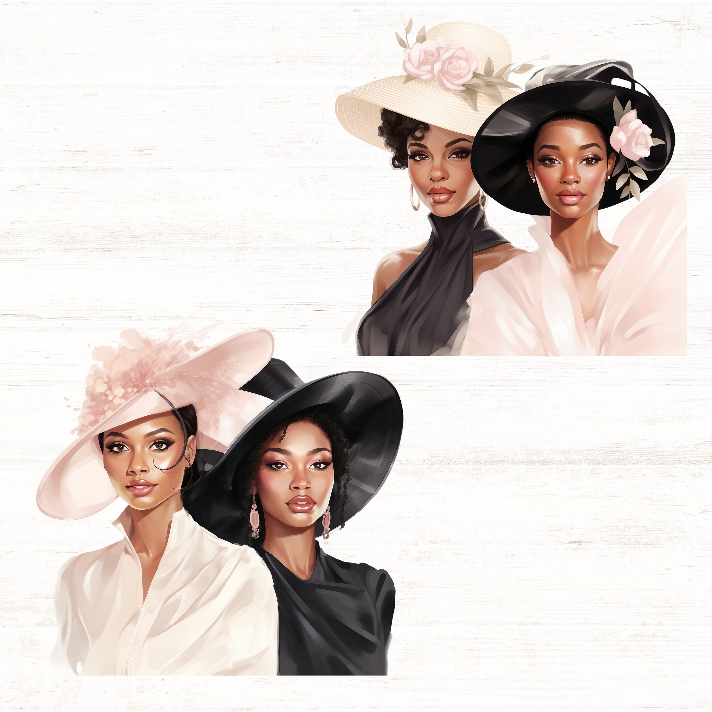 Church Ladies Clipart Black Woman PNG Christian PNG Church - Etsy UK