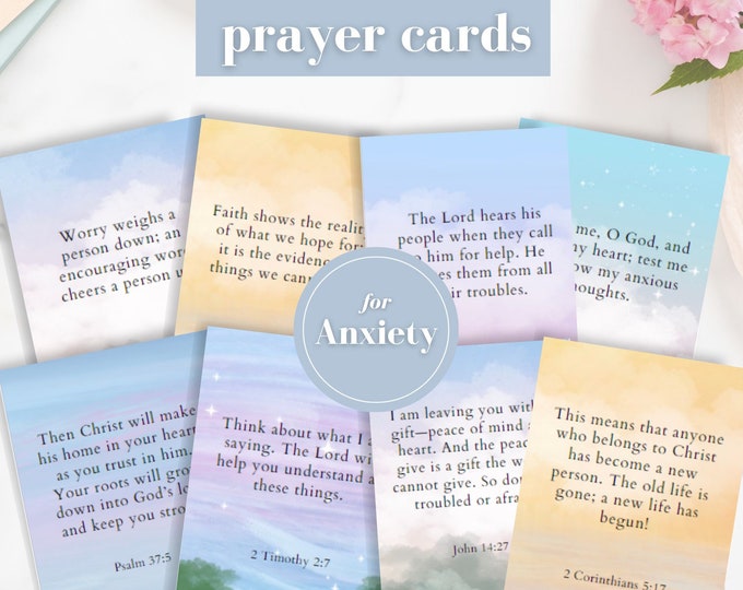 Christian Birthday Card I Said A Prayer Verse - Etsy
