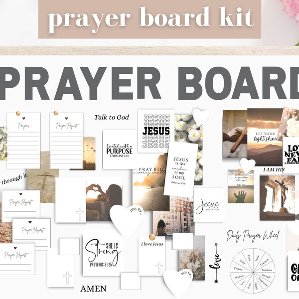 Prayer Board - Etsy