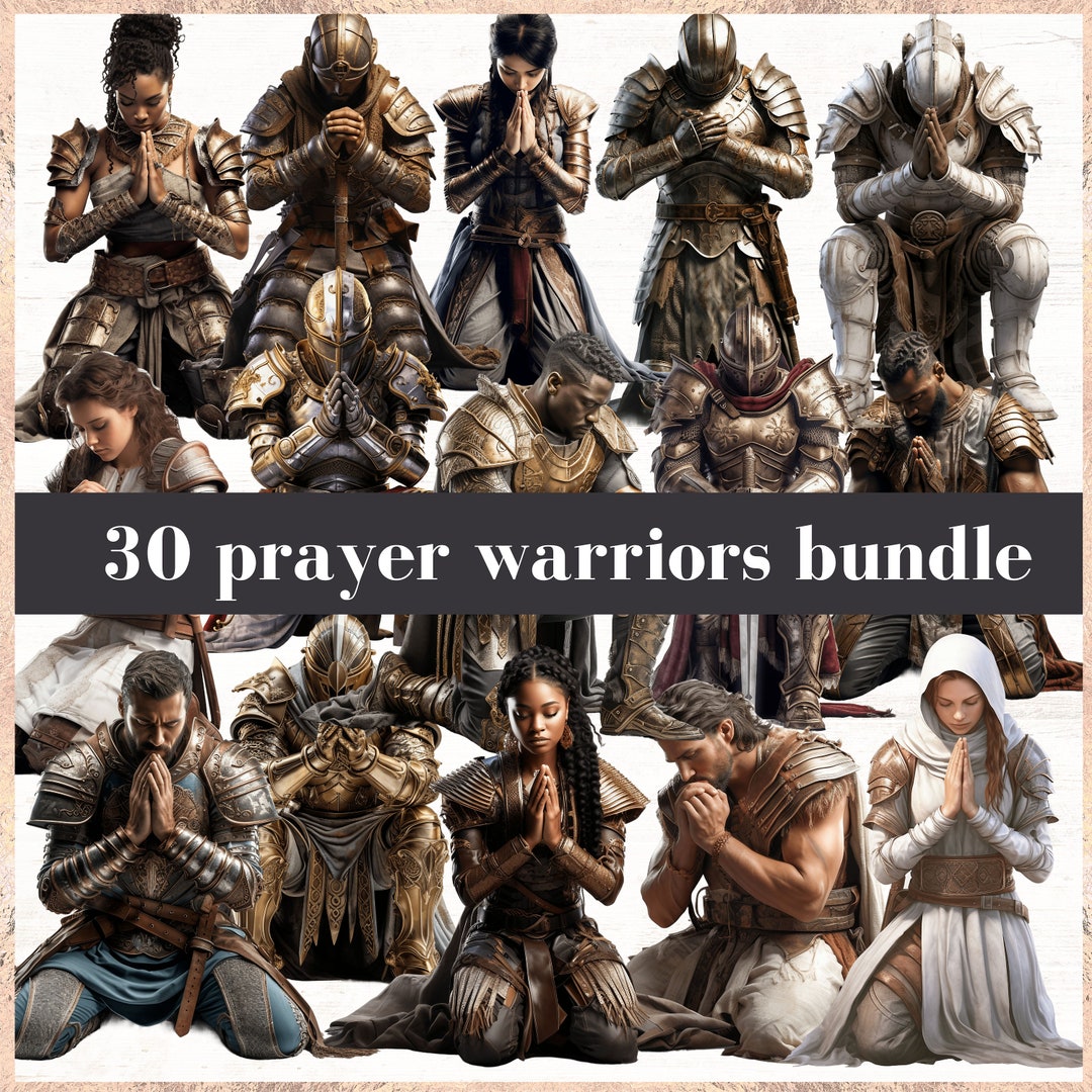 Prayer Warriors PNG Bundle, Armor of God Clip Art, Full Armor of God ...