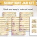 Scripture Jar for Mom, Mothers Day Scripture Jar, Prayer Jar, Mothers ...
