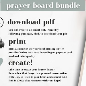 Prayer Board Bundle, Prayer Board Party Printables, Christian Prayer ...
