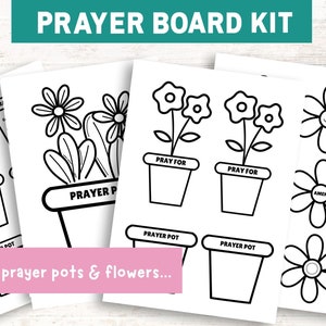 Prayer Board for Kids, Christian Kids Prayer Activity, Sunday School ...