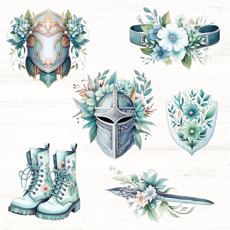 Armor Of God Clip Art Full Armor Of God Pngs Ephesians 6 Etsy