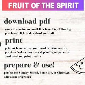 Fruit of the Spirit Awards, Printable Fruit of the Spirit Certificate ...