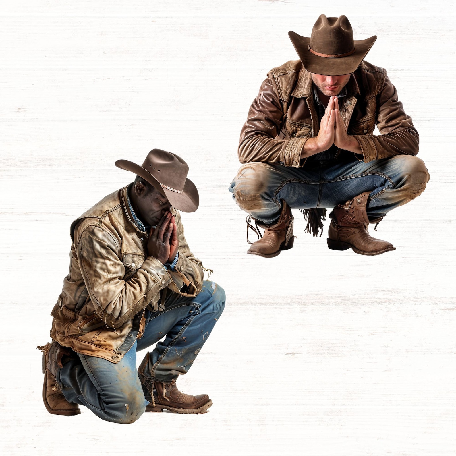 Praying Cowboys PNG, Praying Men Clipart, Christian PNG, Digital ...