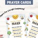 First Day of School Prayer Cards, Back to School Prayers, Prayer Tag ...