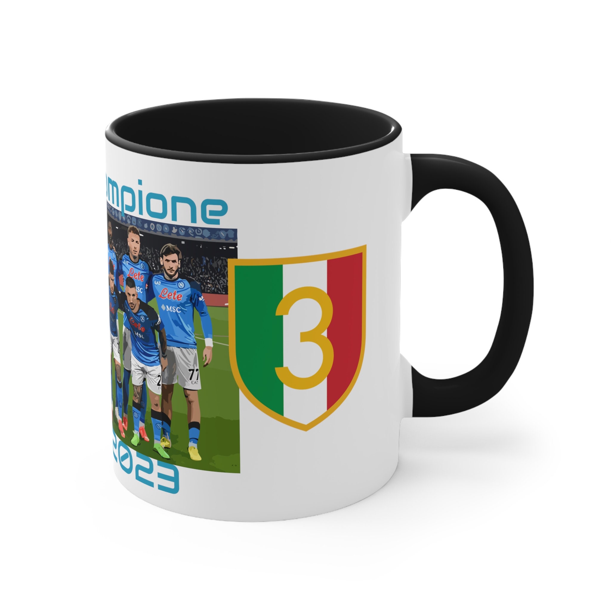 11oz Napoli Mug, Napoli Calcio Team Scudetto Coffee Mug, Napoli Team ...