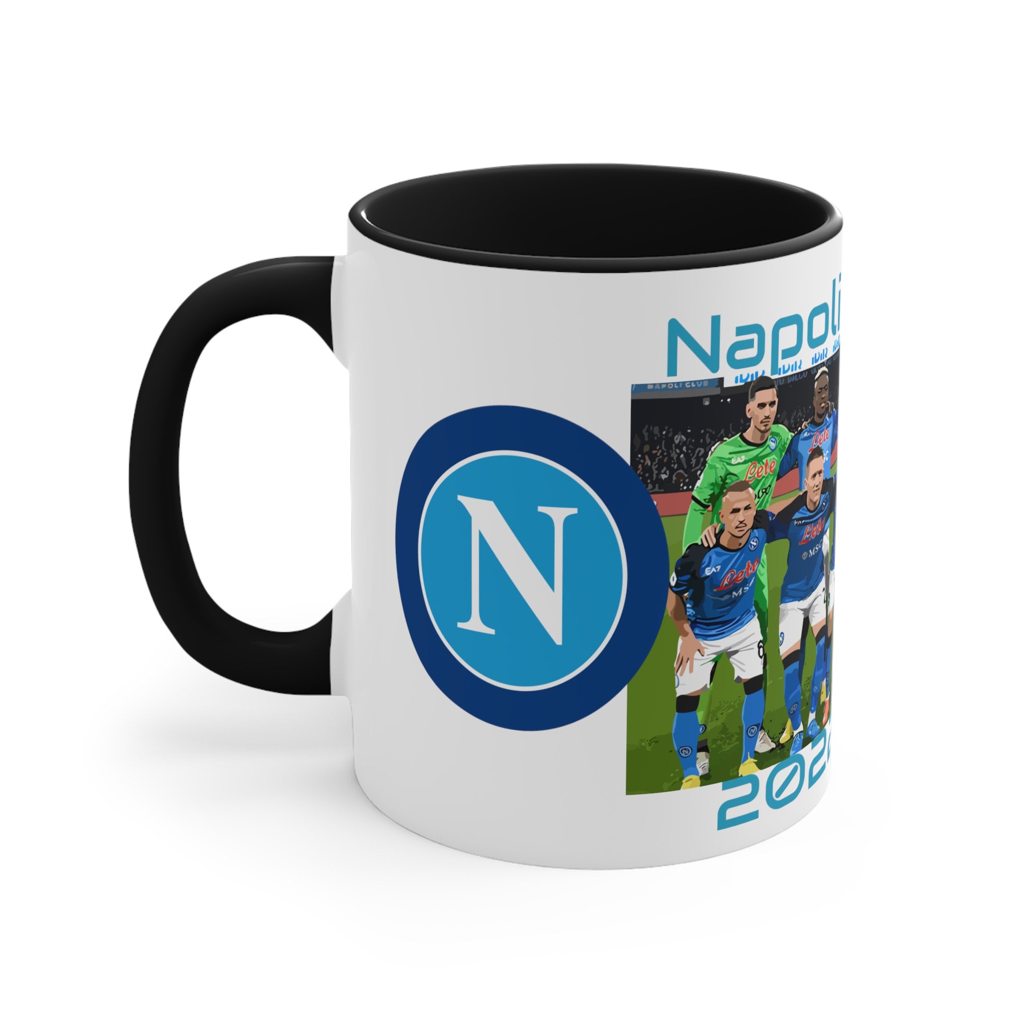 11oz Napoli Mug, Napoli Calcio Team Scudetto Coffee Mug, Napoli Team ...