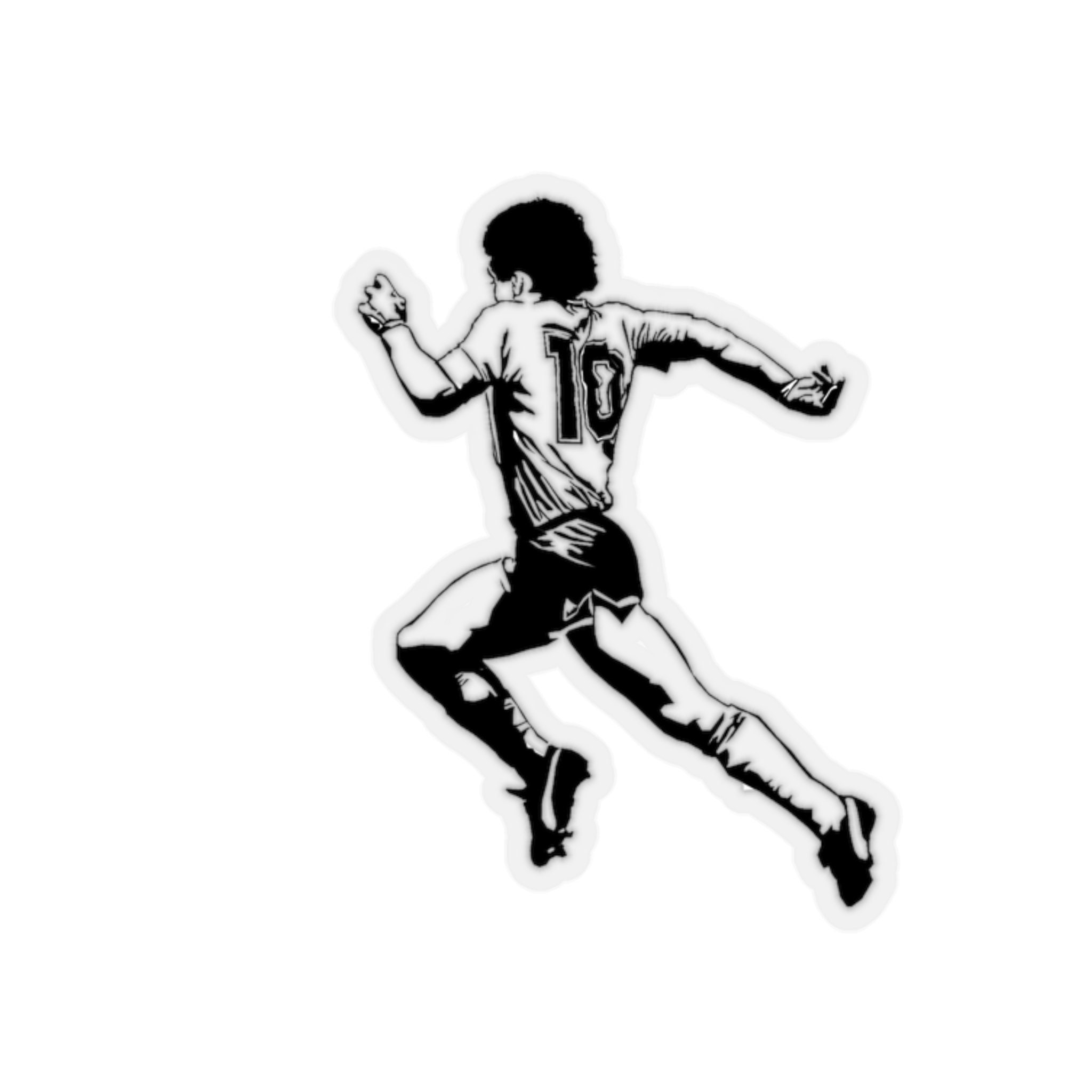 Diego Maradona Cut Stickers, Personalised Stickers, Custom Vinyl ...