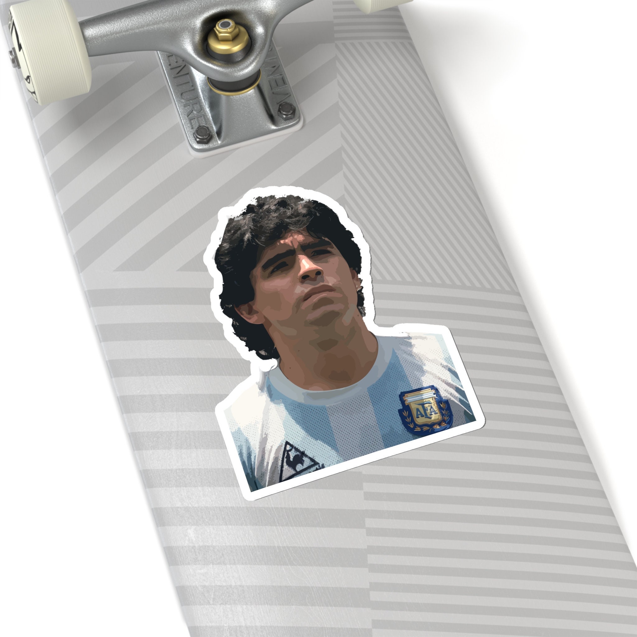 Diego Maradona Cut Stickers, Personalised Stickers, Custom Vinyl ...