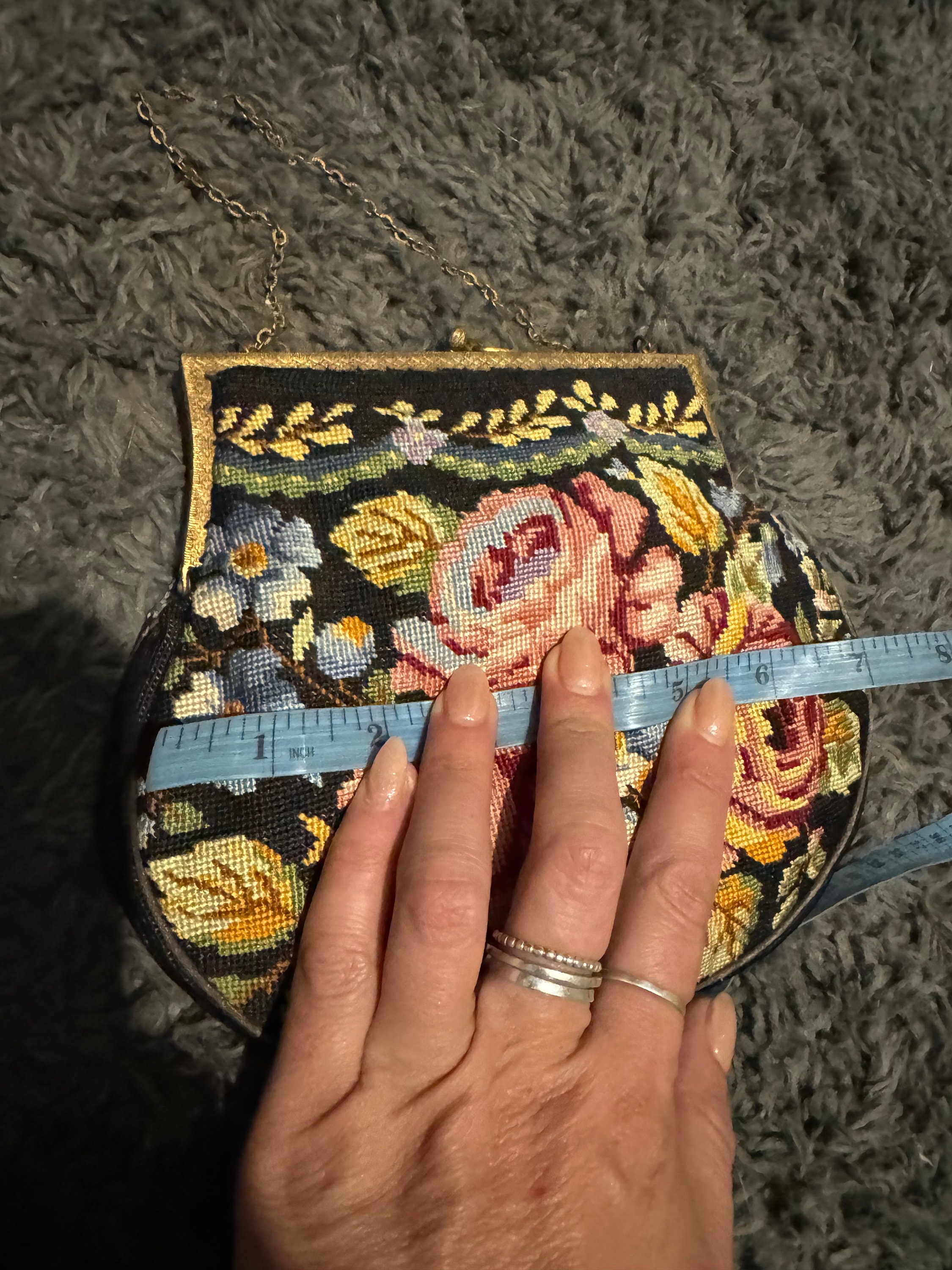 Really Pretty 1920’s Needlepoint Bag - Etsy
