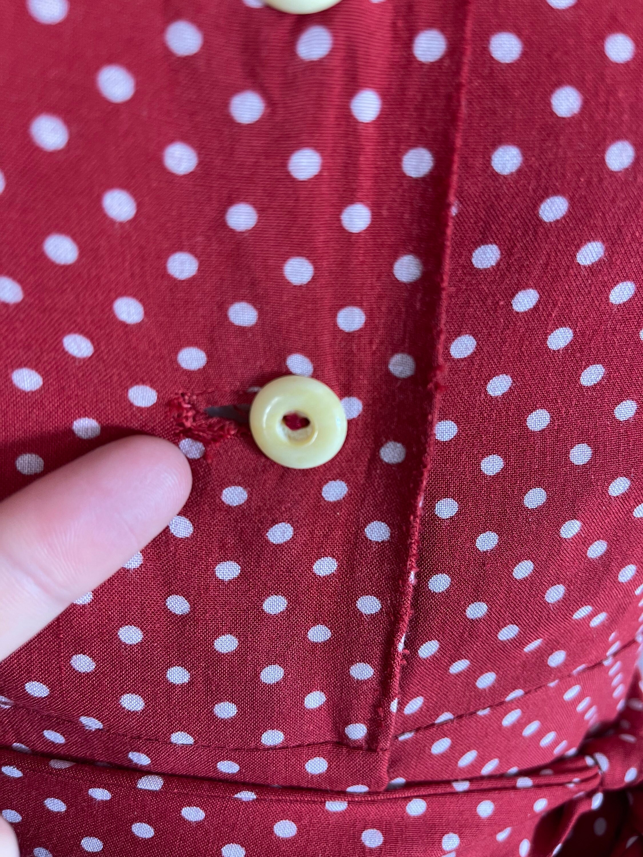 Really Pretty 1940s Day Dress - Etsy