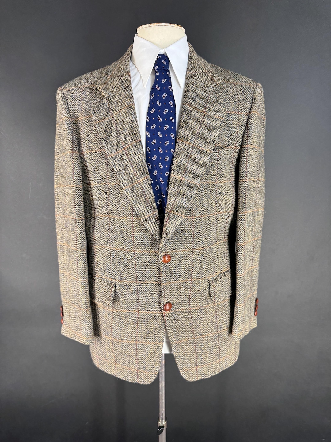 Gorgeous Harris Tweed Jacket Perfect for Goodwood Revival - Etsy UK