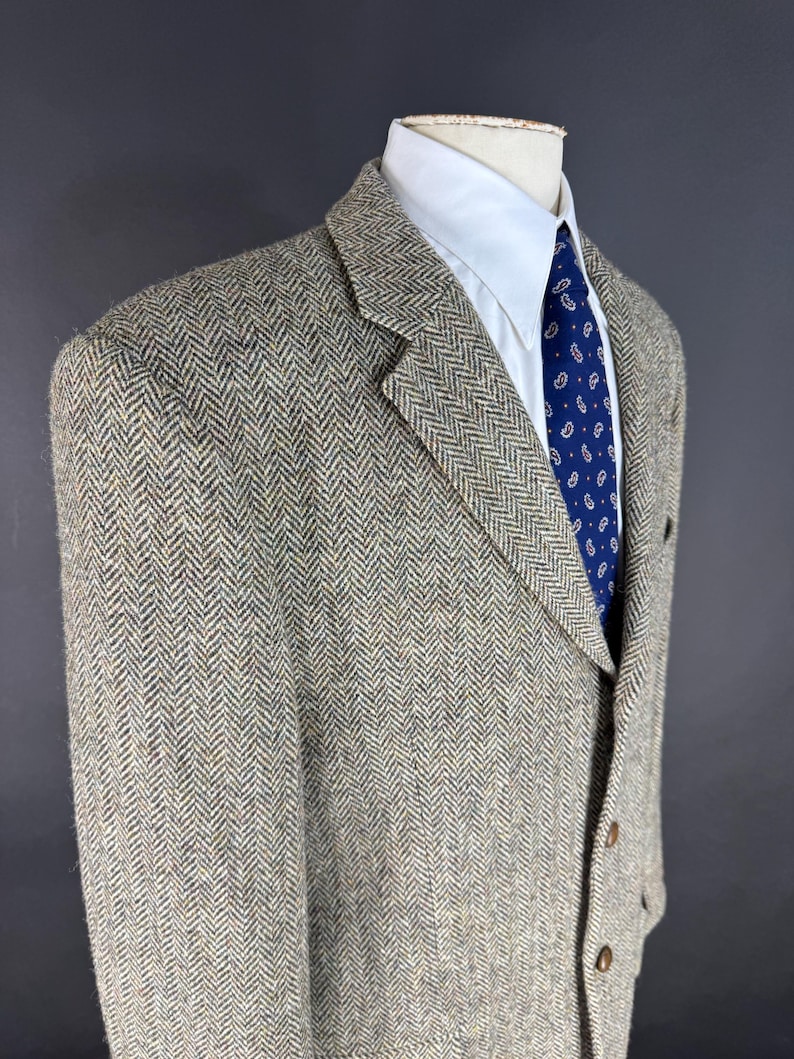 Gorgeous Harris Tweed Jacket Perfect for Goodwood Revival - Etsy