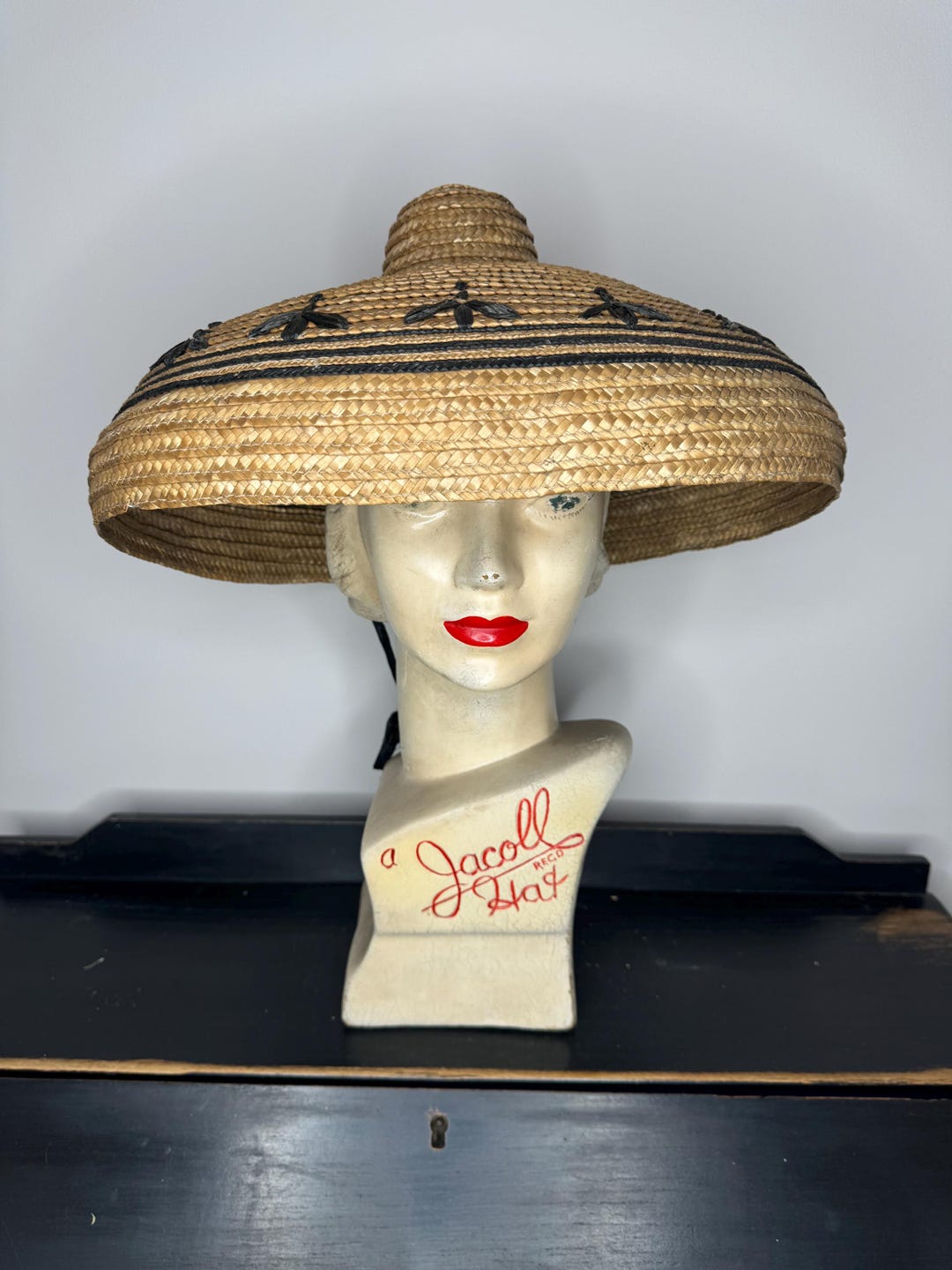 Outstanding 1950s Sun Hat - Etsy