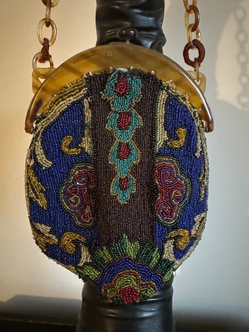 Beautiful 1920’s Beaded Bag - Etsy