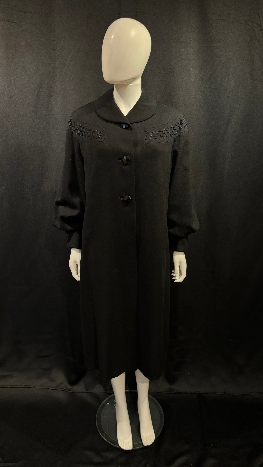 Stunning 1940s Volup Swing Coat - Etsy