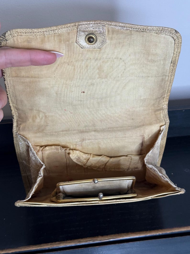 Beautiful Tooled Leather Early 1930s Bag - Etsy