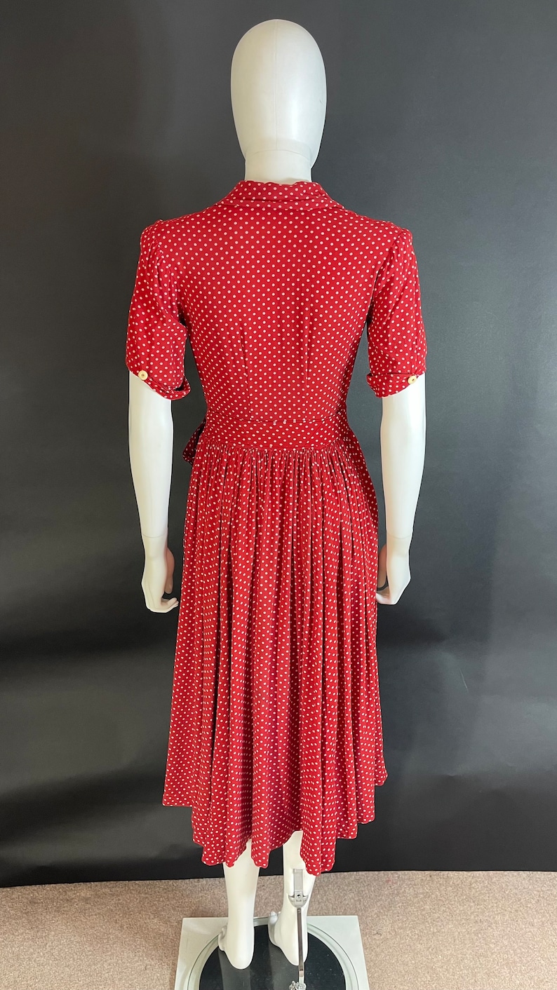 Really Pretty 1940s Day Dress - Etsy