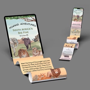 South African Animals Childrens Digital Book Educational Printable Book ...