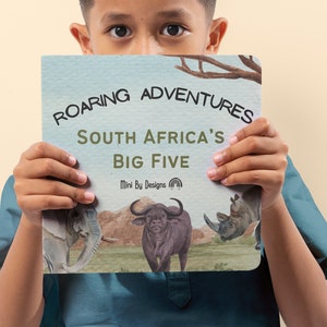 South African Animals Childrens Digital Book Educational Printable Book ...
