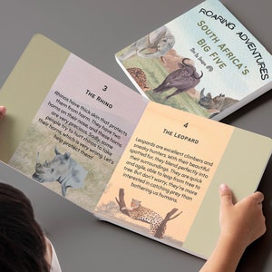 South African Animals Children’s Digital Book Educational Printable ...