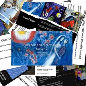 Art Lesson Bundle, Art Lessons for Children, KS3 Art Lesson Bundle, 10 ...