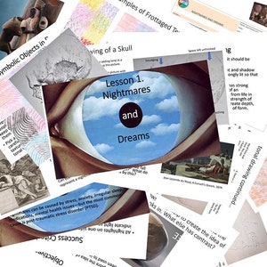 Art Lesson Bundle, Art Lessons for Children, KS3 Art Lesson Bundle, 10 ...