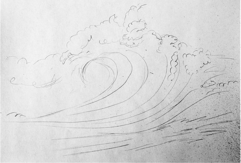 How to Paint a Wave, Children's Art Lesson, School Art Lesson, Ks3 Art ...