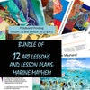 Children's Art Lesson With Lesson Plan and Powerpoint Slides, Art ...