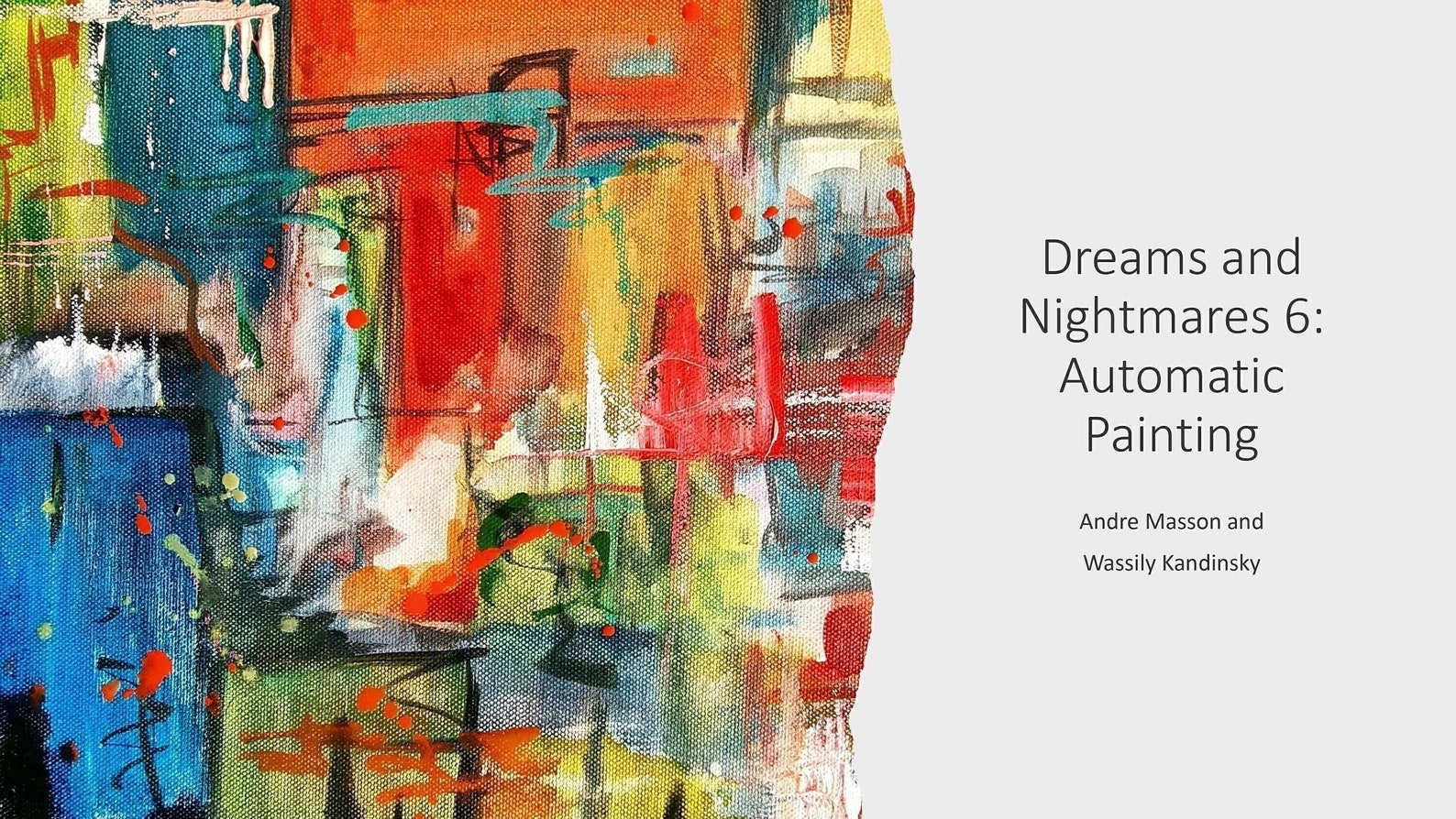 Children's Art Lesson With Lesson Plan and Powerpoint Slides, Art ...