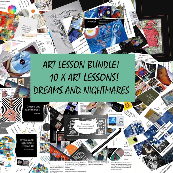 Children's Art Lesson, Make a Frottaged Background Art Lesson, School ...