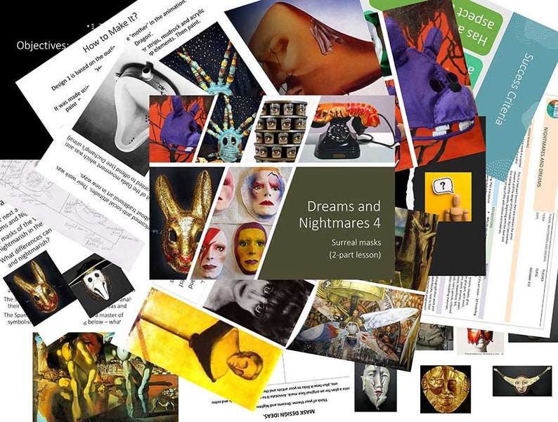 Art Lesson Bundle, Art Lessons for Children, KS3 Art Lesson Bundle, 10 ...