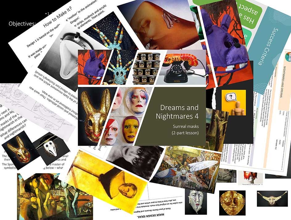 Art Lesson Bundle, Art Lessons for Children, KS3 Art Lesson Bundle, 10 ...