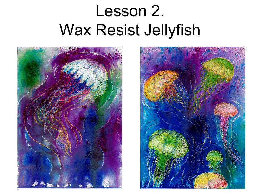 Children's Art Lesson With Lesson Plan and Powerpoint Slides, Art ...