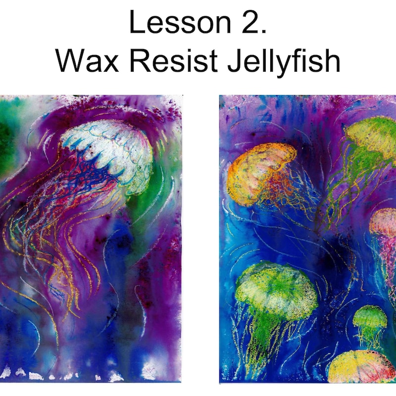 Jellyfish Art - Etsy