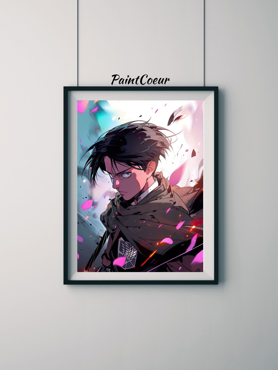 Manga Poster Anime Manga Panel Decor Anime Digital Art - Etsy