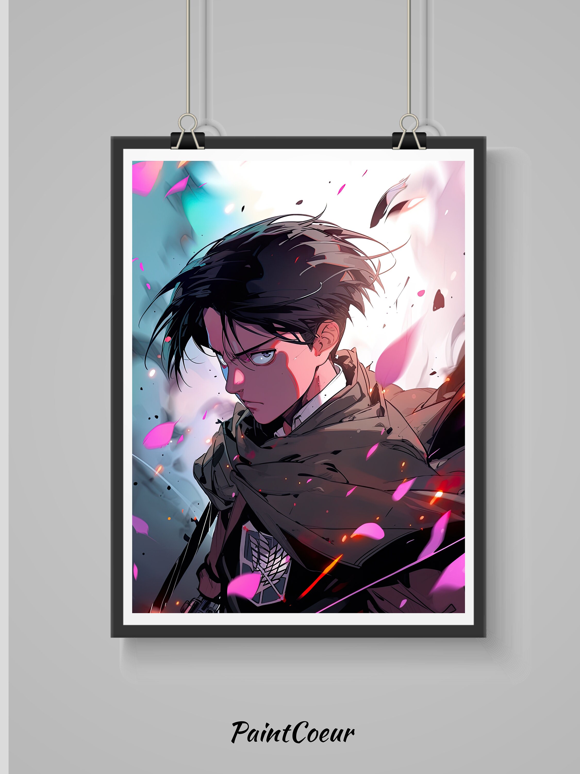 Manga Poster Anime Manga Panel Decor Anime Digital Art - Etsy
