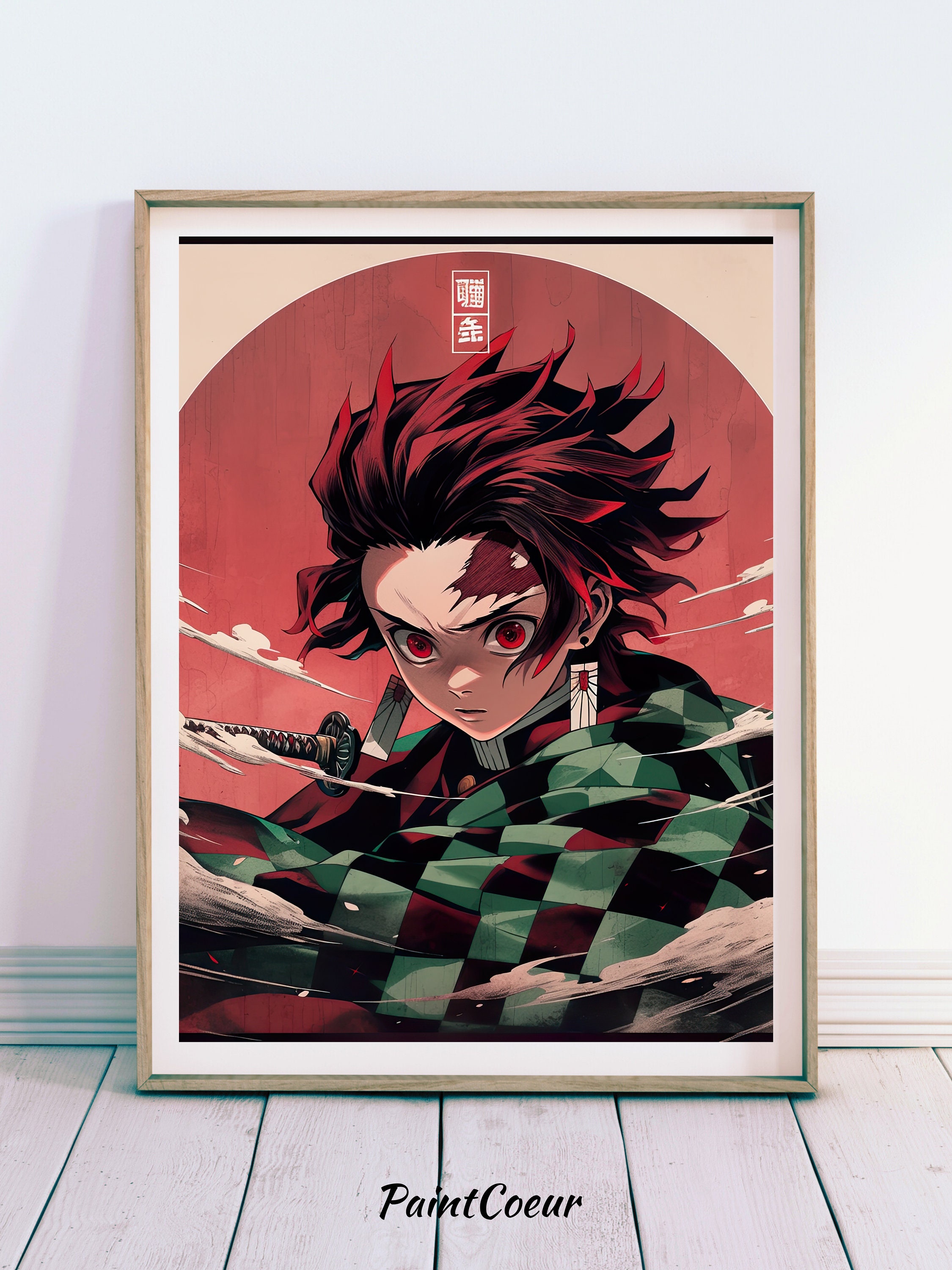 Manga Poster Anime Manga Panel Decor Anime Digital Art Printable Poster ...