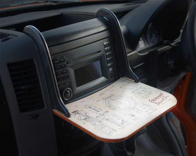 Folding Table Mercedes Sprinter 2006-2018 / VW Crafter 2006-2017 Quirky ...