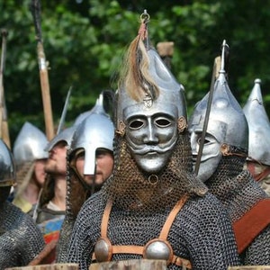 Medieval Knight Mask Ottoman Empire Helmet With Chain Mail - Etsy