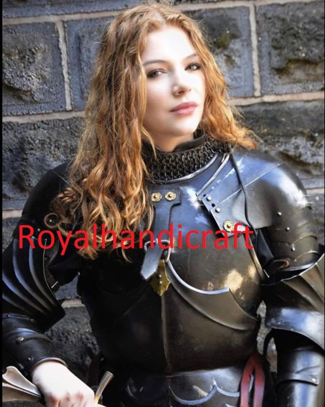 Medieval Woman Lady Armor With Armor, Female Knight, Warrior Girl Set ...
