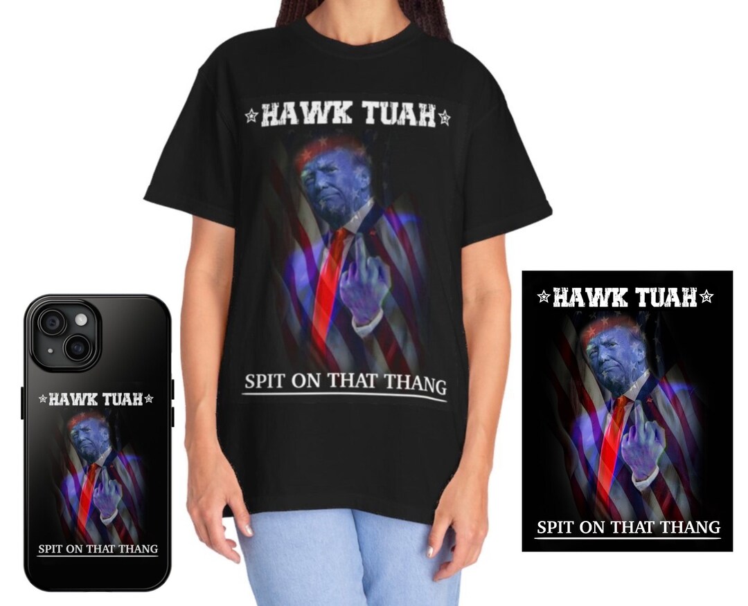 Hawk Tuah Spit on That Thang Digital PDF Download Tik Tok Meme Print - Etsy