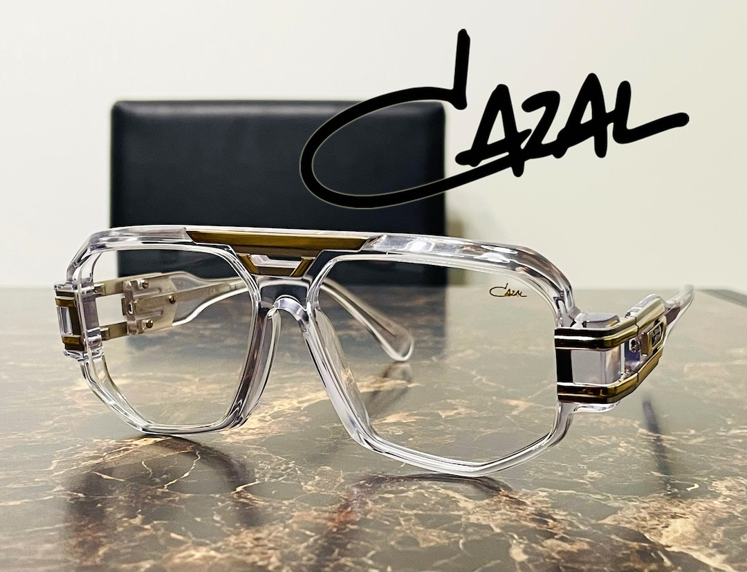 CAZAL Sunglasses Mod 675 Full Crystal Gold Frame Vintage - Etsy