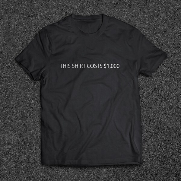 1 Dollar T Shirt - Etsy