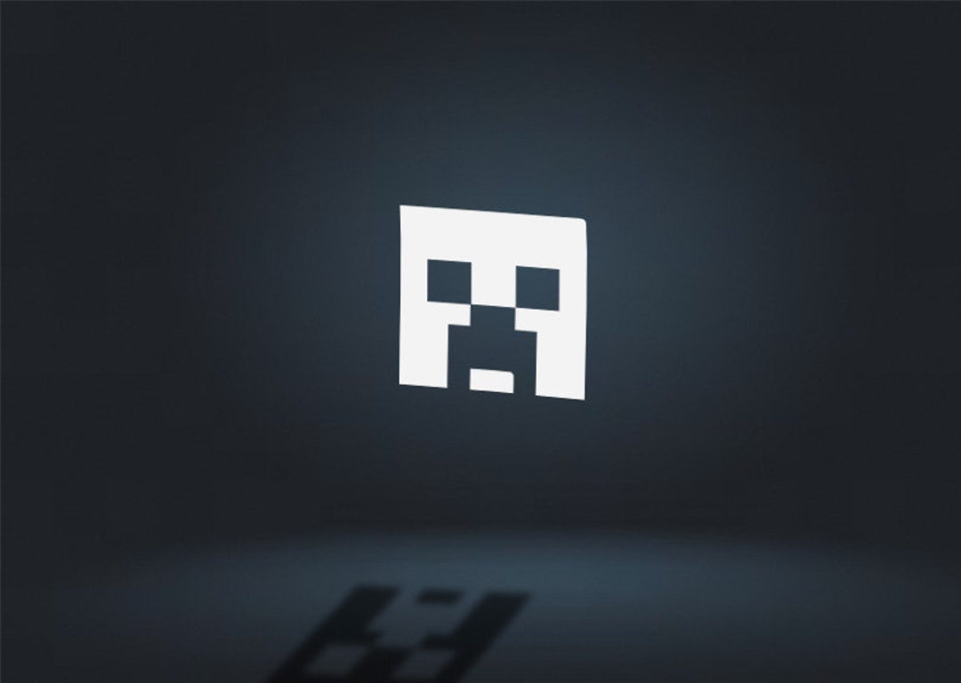 Minecraft Creeper Head Decal Sticker - Etsy
